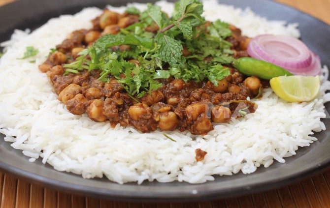 Chole-Rice | Happy Tummy